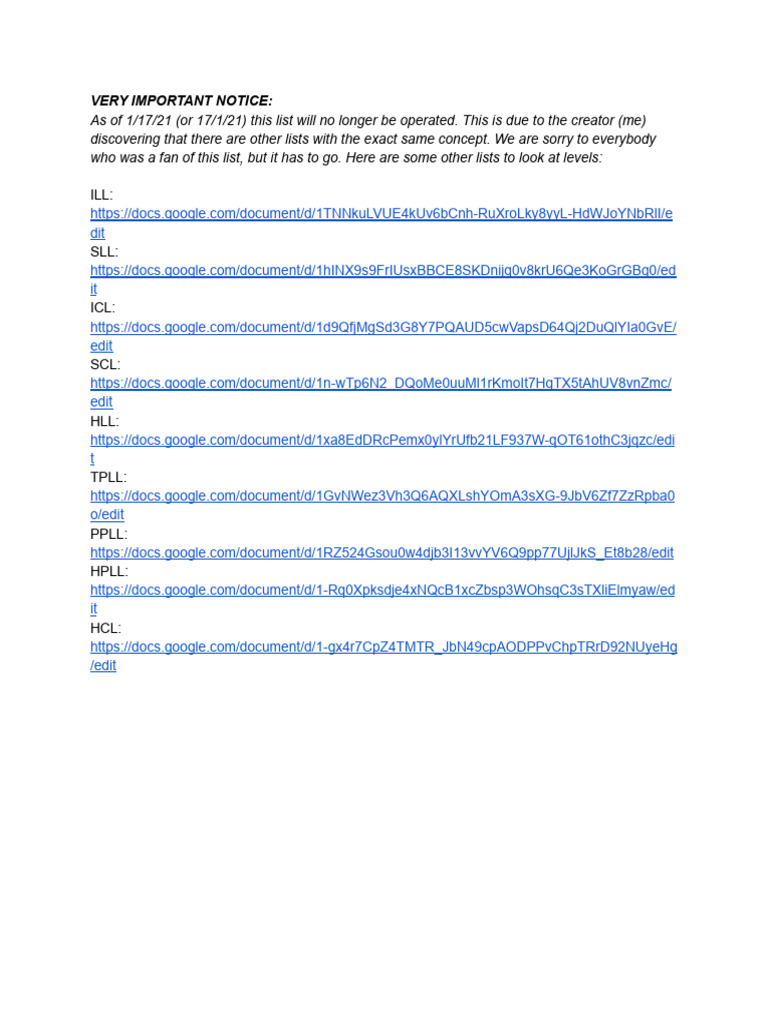 splashykoy11’s Impossible Levels List | PDF