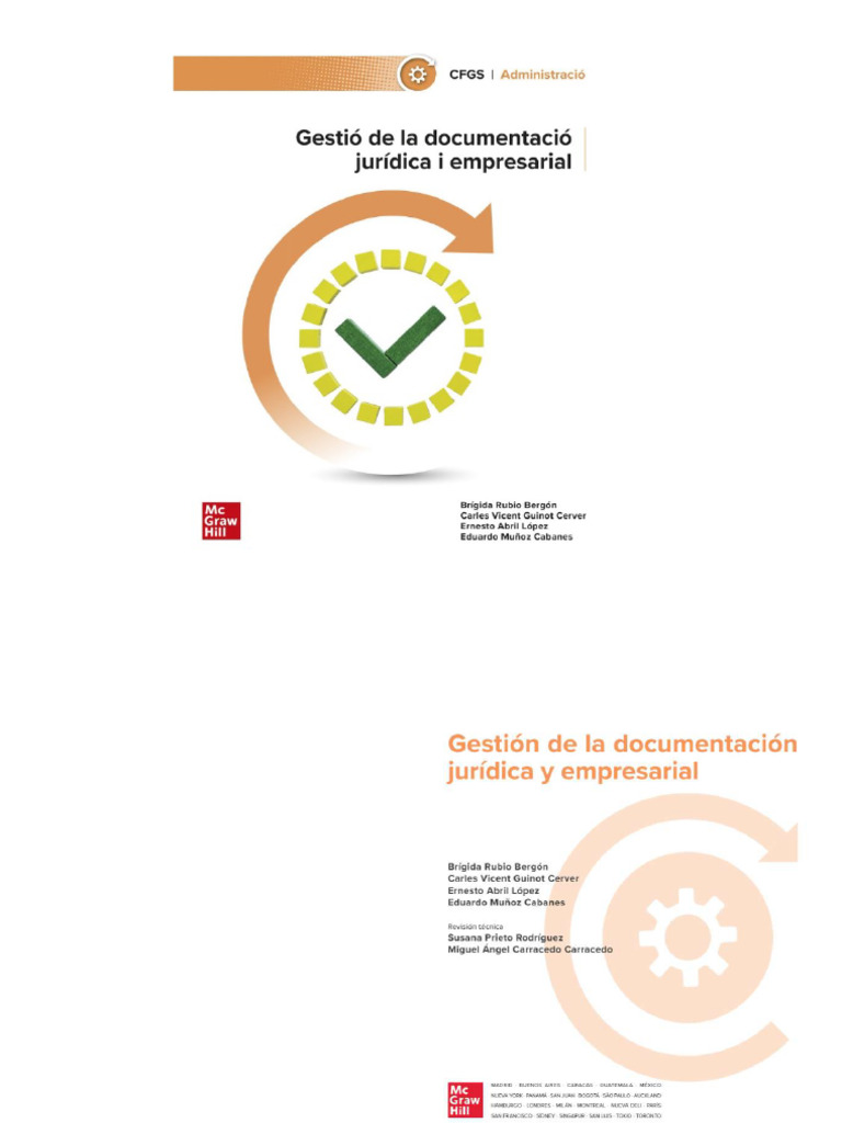 Gestión de la documentación, jurídica y empresarial | PDF