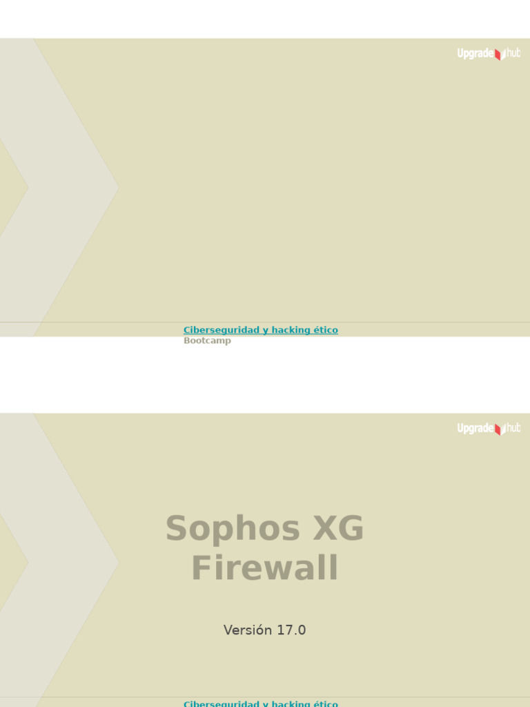 Firewall Sophos | PDF
