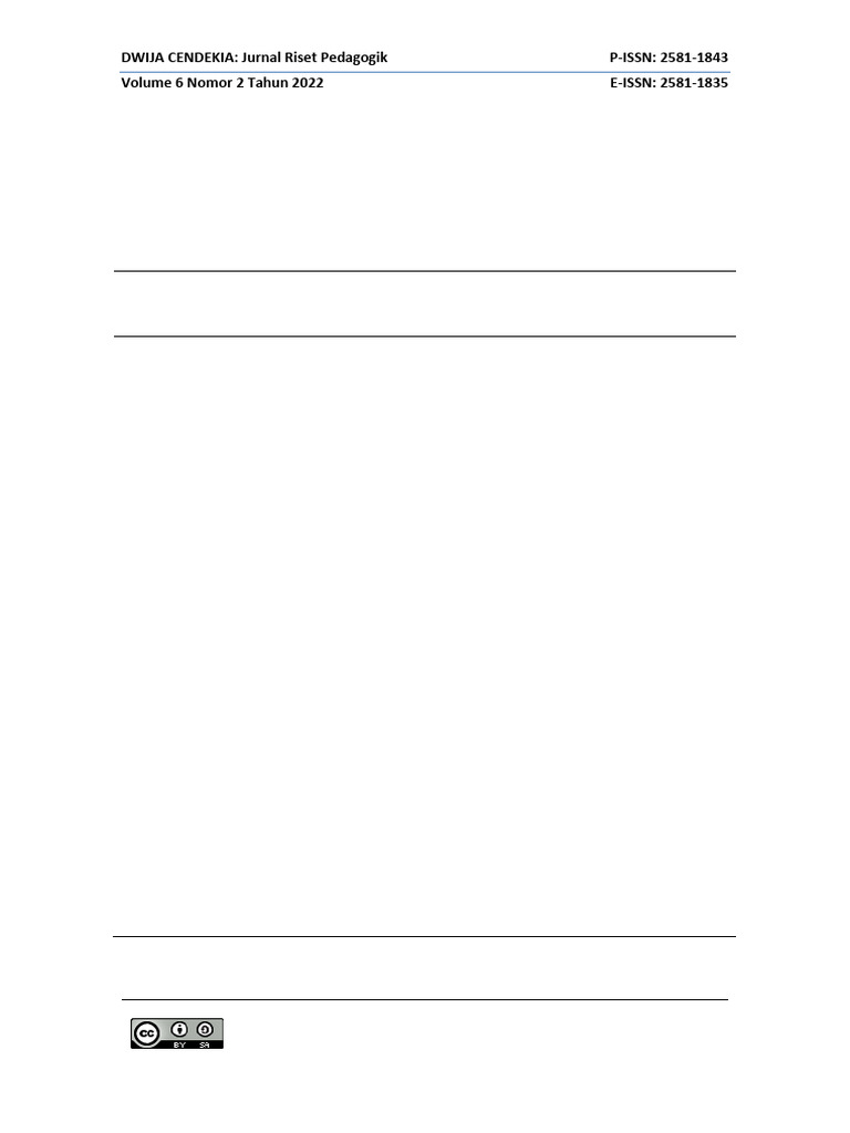 Sele & Dewi, 2022 | PDF