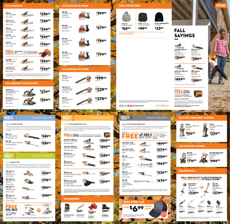 Stihl Fall Flyer | PDF