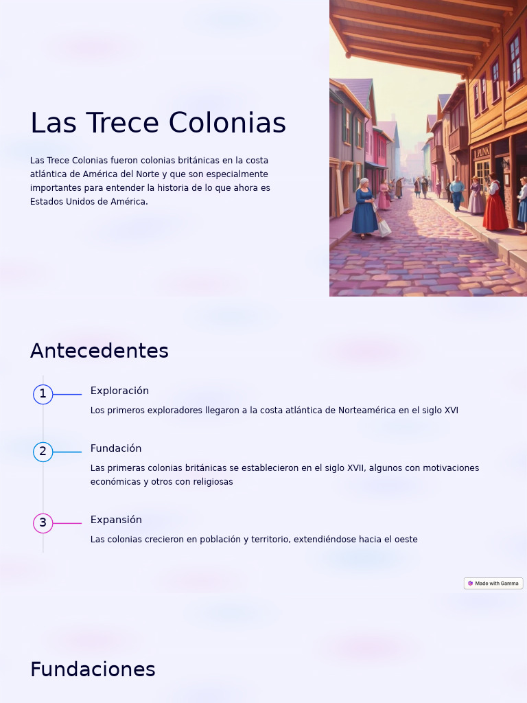 Las Trece Colonias | PDF