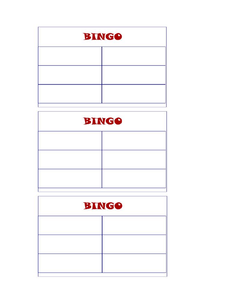Bingo | PDF