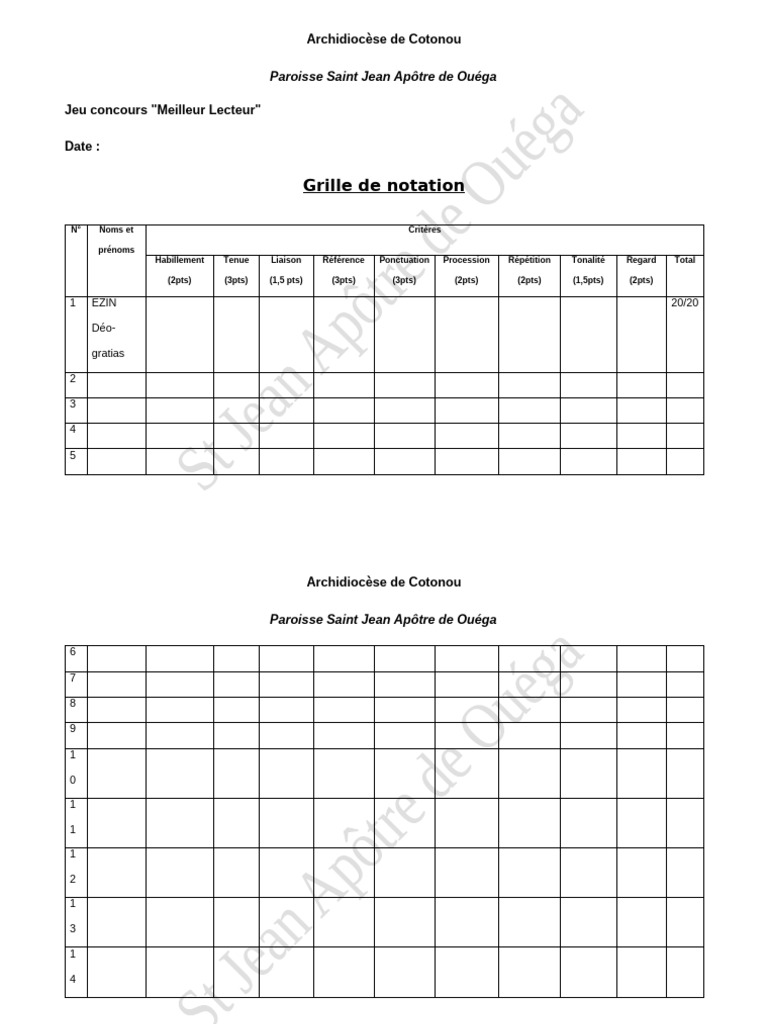 Grille_De_Notation | PDF