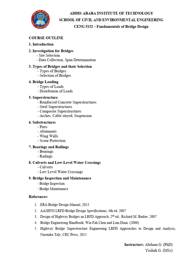 Course Outline | PDF