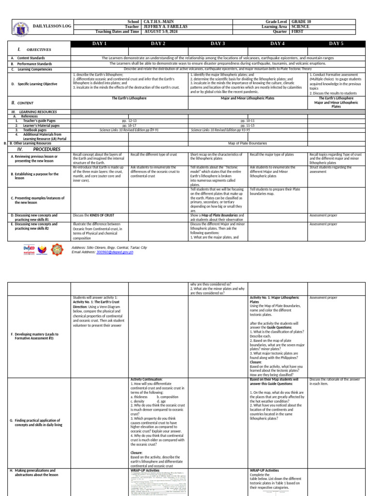 Week 2-Quarter 1 | PDF