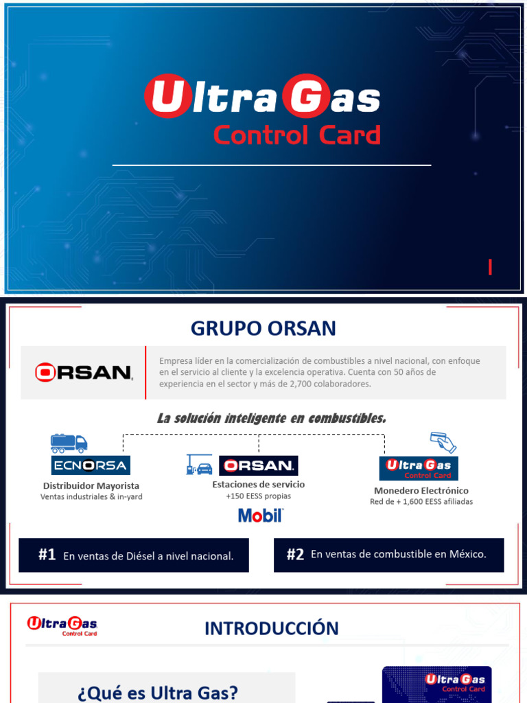 Presentacion Comercial Ultra Gas | PDF