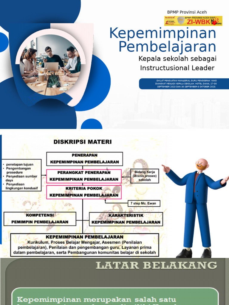 Kepemimpinan Pembelajaran | PDF
