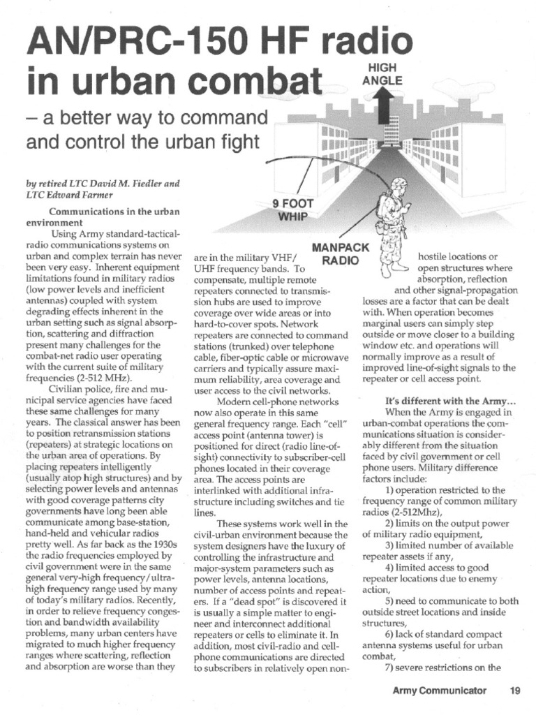 Army Communicator | PDF