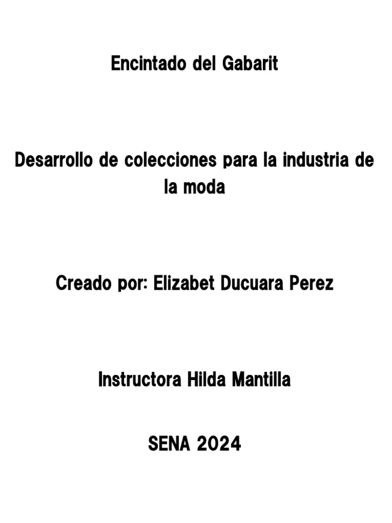 Encintado Del Gabarit | PDF