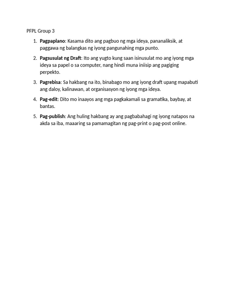 PFPL Presentation | PDF