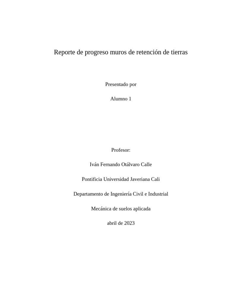 2024-2 Formato Informe de Progreso | PDF