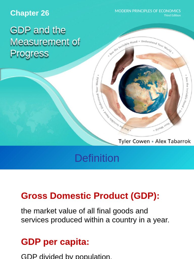 GDP and The Measurement of Progress | PDF