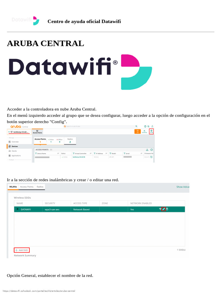 Aruba Central | PDF