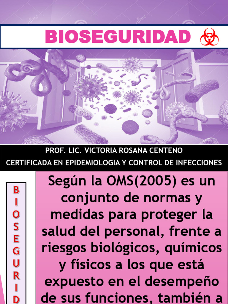Curso Bioseguridad | PDF