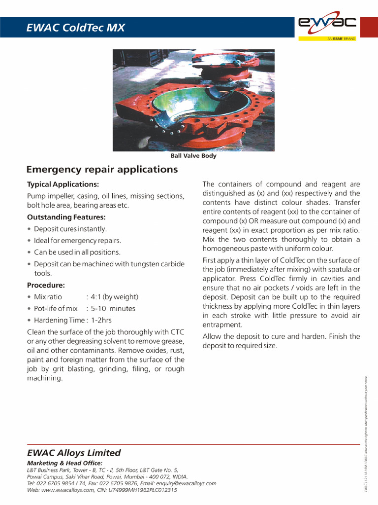 EWAC ColdTec MX | PDF