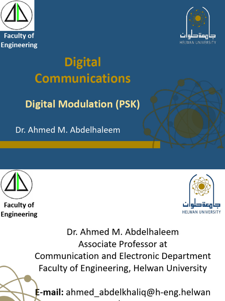 DC 04-Digital Modulation (PSK) | PDF