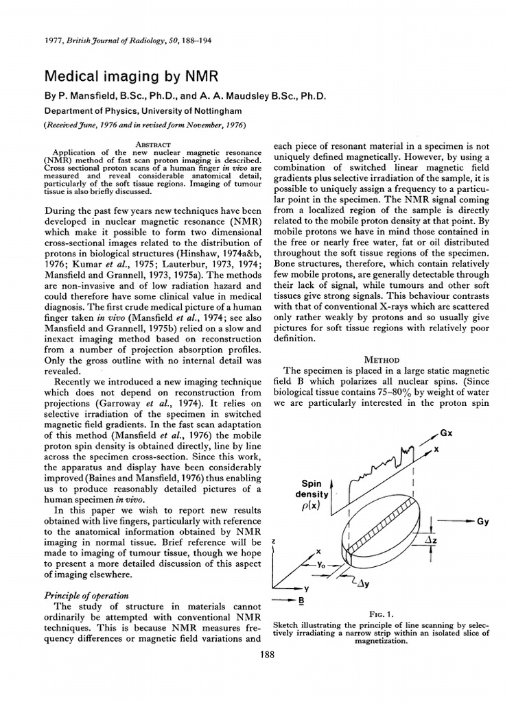 M1 LC Medical Imaging by NRM Mansfield Full | PDF