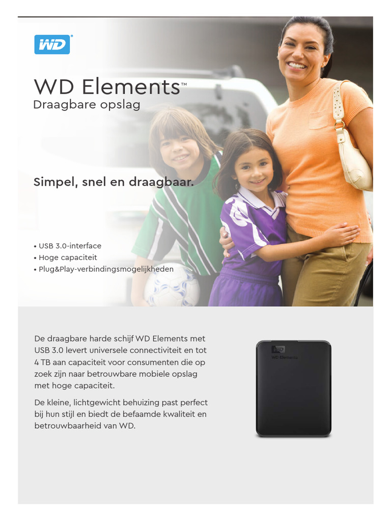 WD Elements Portable Product Overview | PDF
