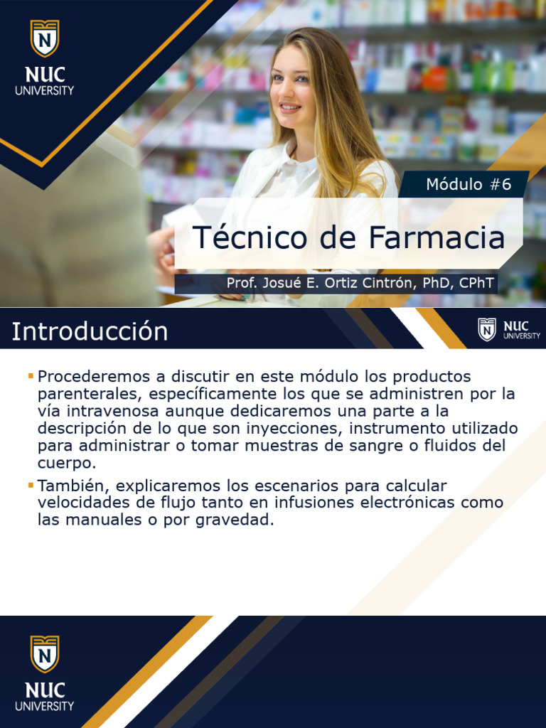 Módulo 6 PHAR 2350 | PDF