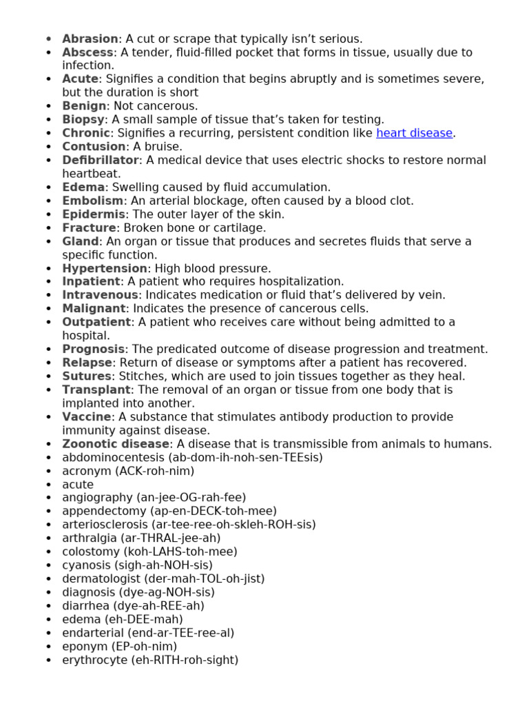 medical-terminologies | PDF