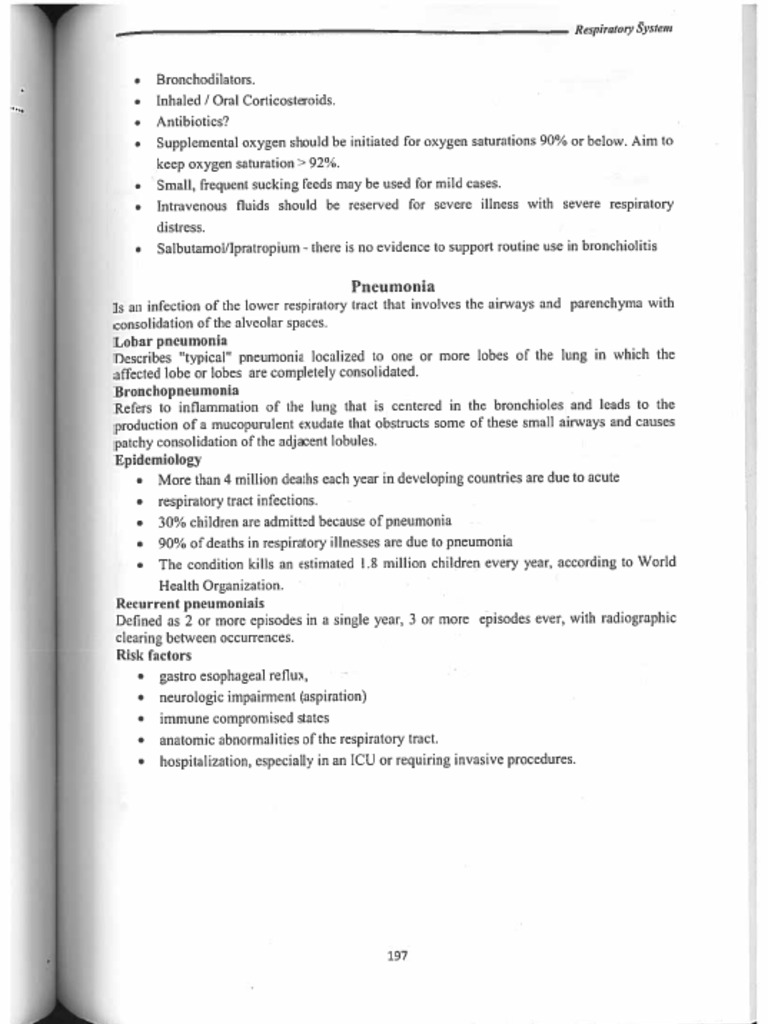 Pneumonia old book | PDF