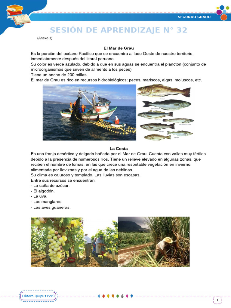 Anexo de Sesiones de Aprendizaje - Semana 4 - UD VII - Editora Quipus Perú | PDF