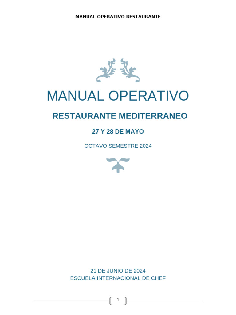 Manual Operativo Bueno Medi | PDF
