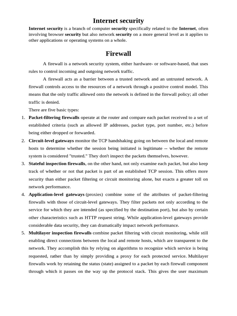 Internet Security | PDF