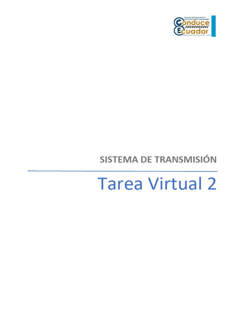 Tarea virtual # 2 terminada de mecanica de camion | PDF Tarea virtual # 2 terminada de mecanica de camion | PDF