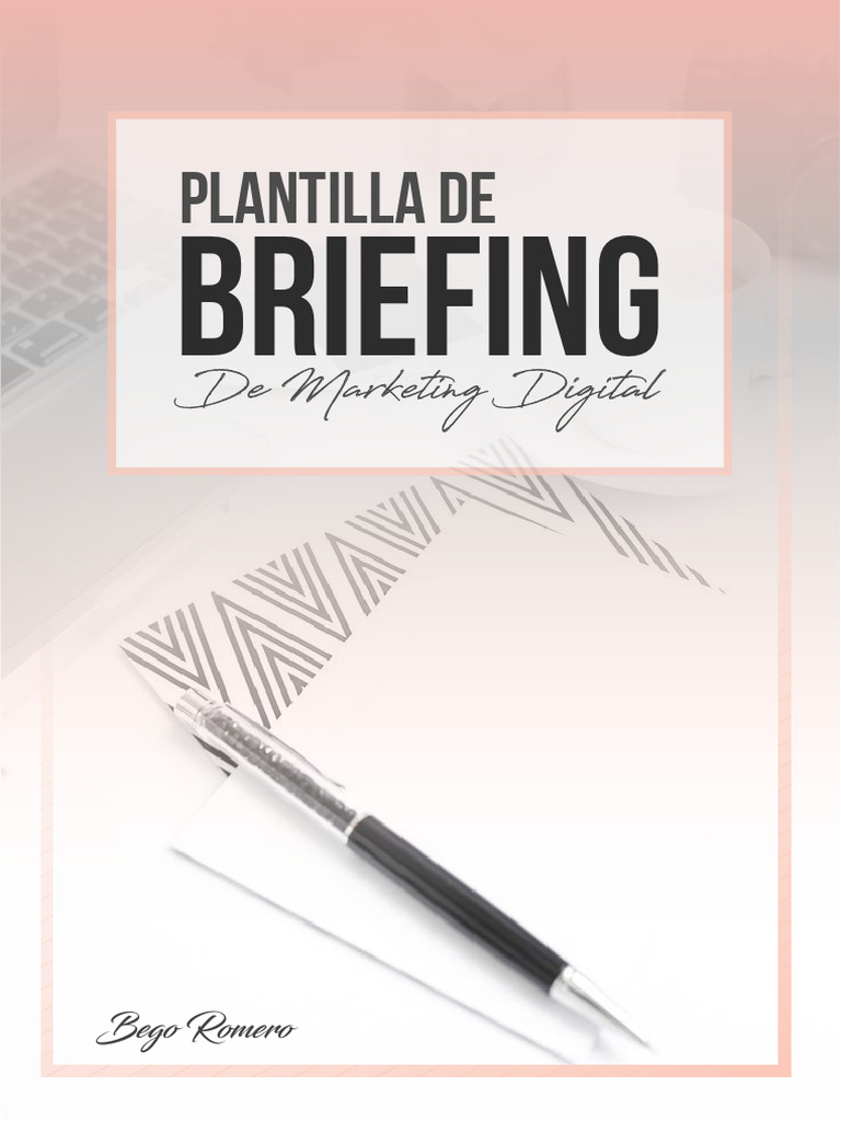 Plantilla1 Editable Brief | PDF