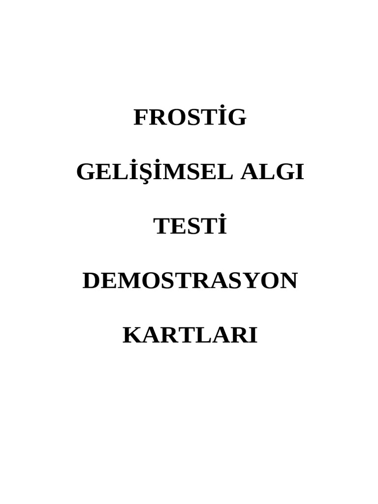 Demostrasyon Kartlar | PDF