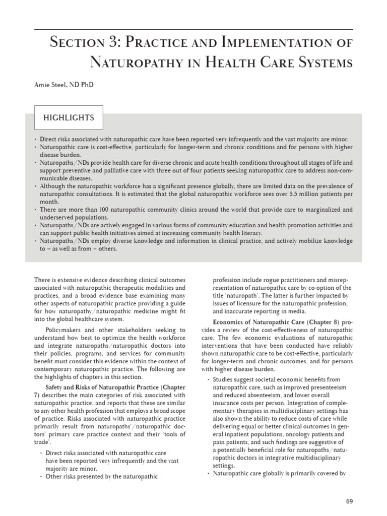 Naturopathy Section-3 | PDF