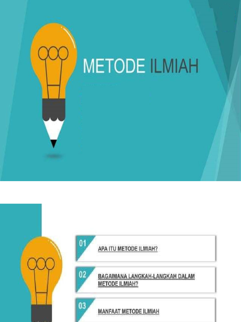 metode ilmiah | PDF