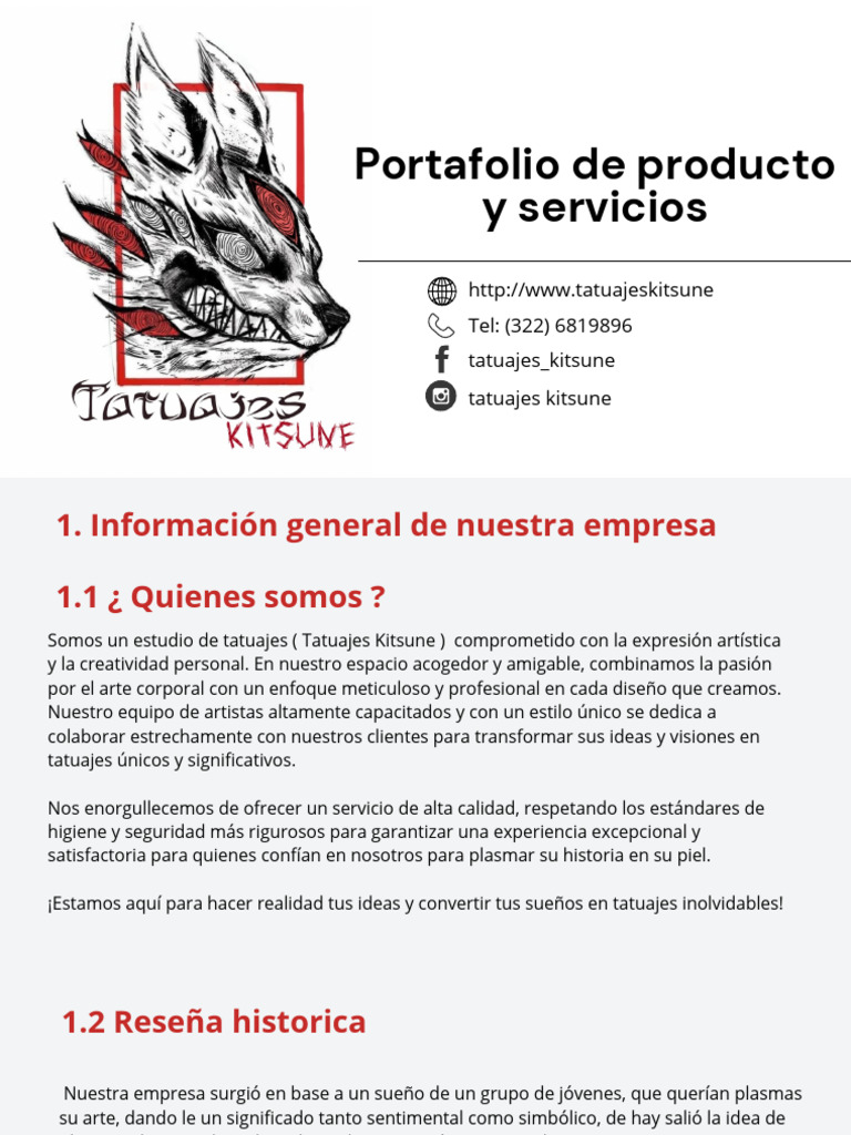 Portafolio de producto y servicios (1) | PDF