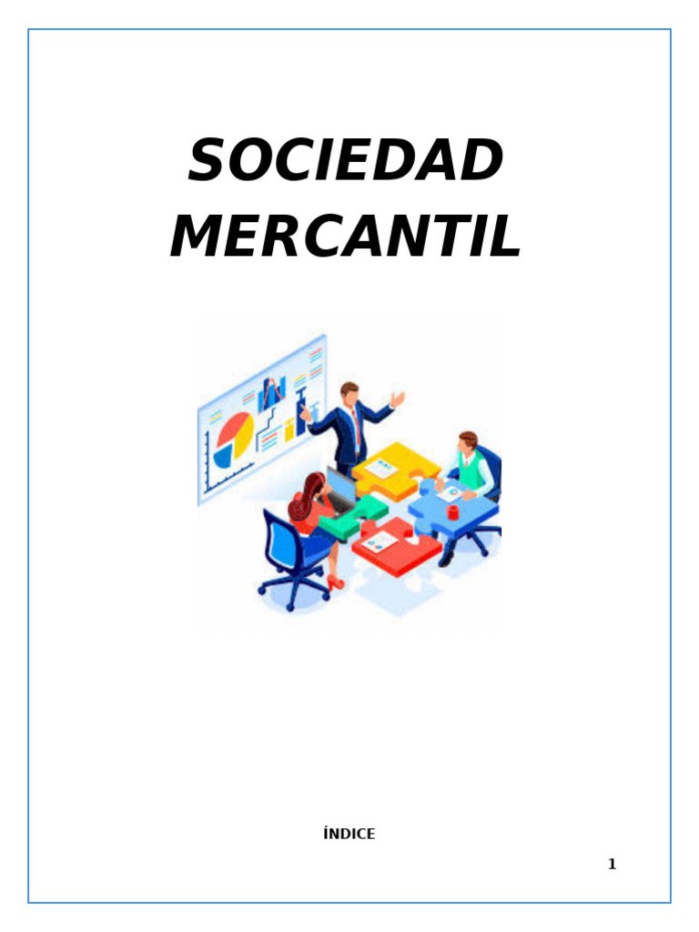 Sociedad Mercantil | PDF