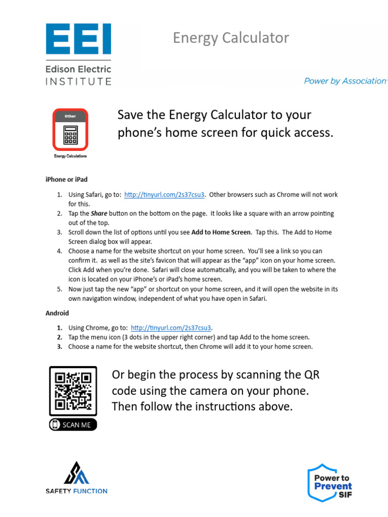 Energy Calculator | PDF