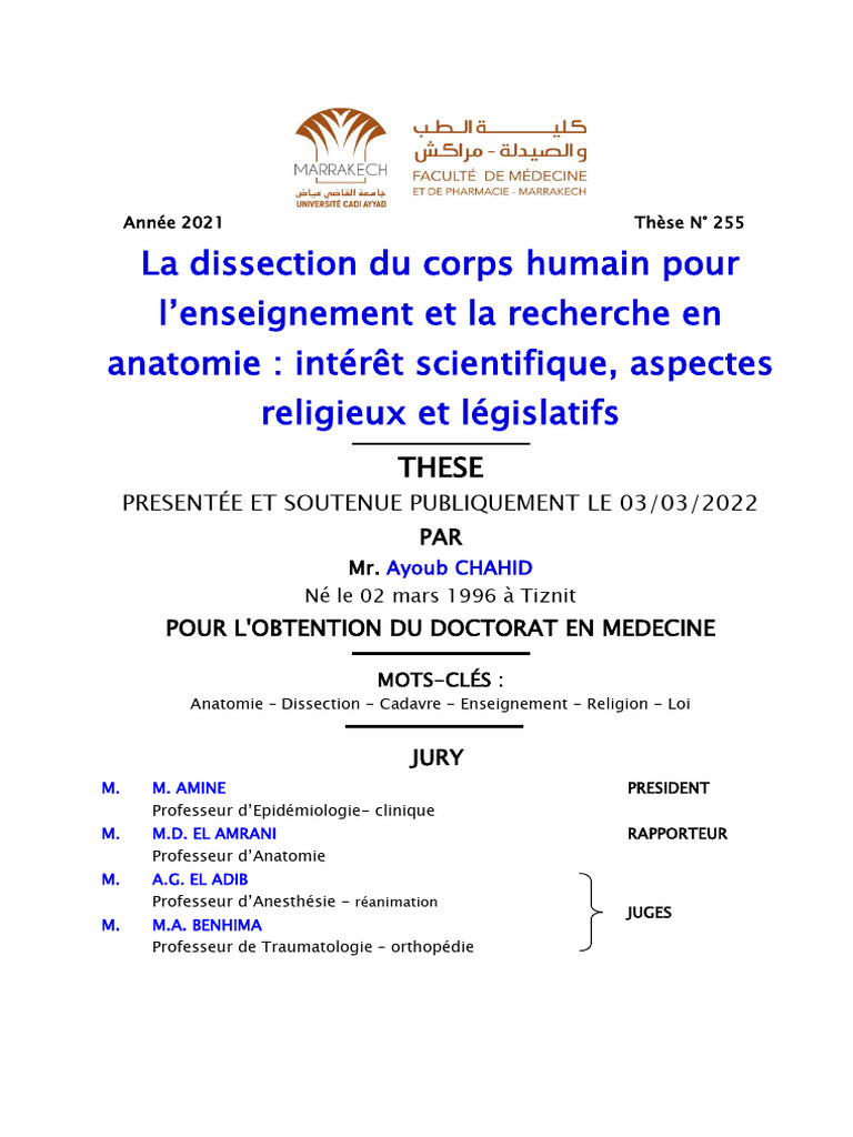 .Trashed 1730586533 THESE La Dissection Du Corps Humain Pour ...