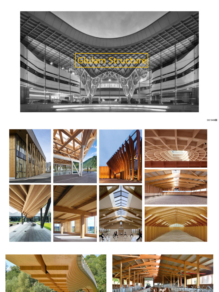 Glulam Structure | PDF