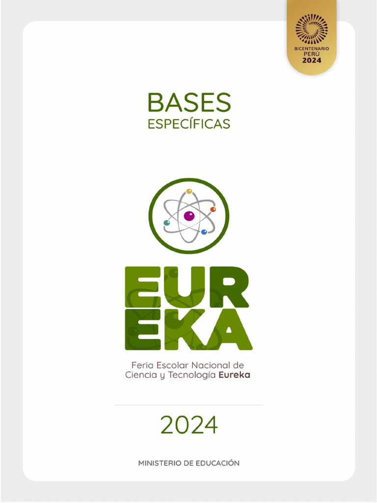 Bases Eureka 2024 Secundria | PDF