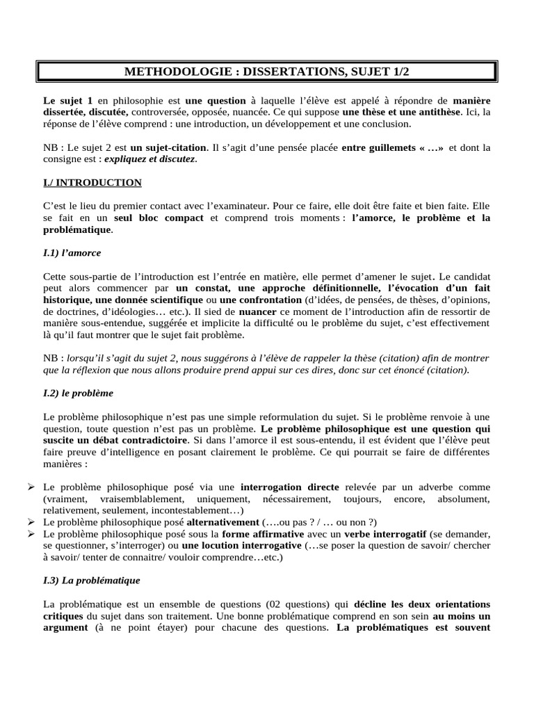 METHODOLOGIE, Dissertation | PDF