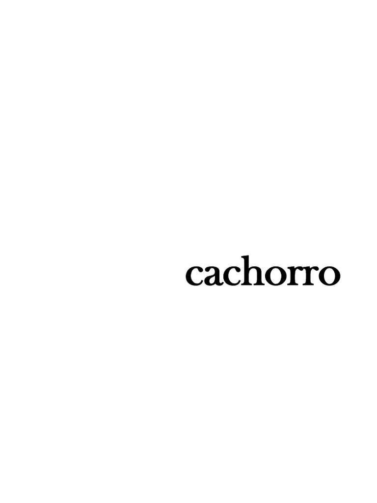 Gabriel Faraco - Cachorro | PDF