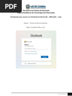 Tutorial E-Mail Primeiro Acesso | PDF