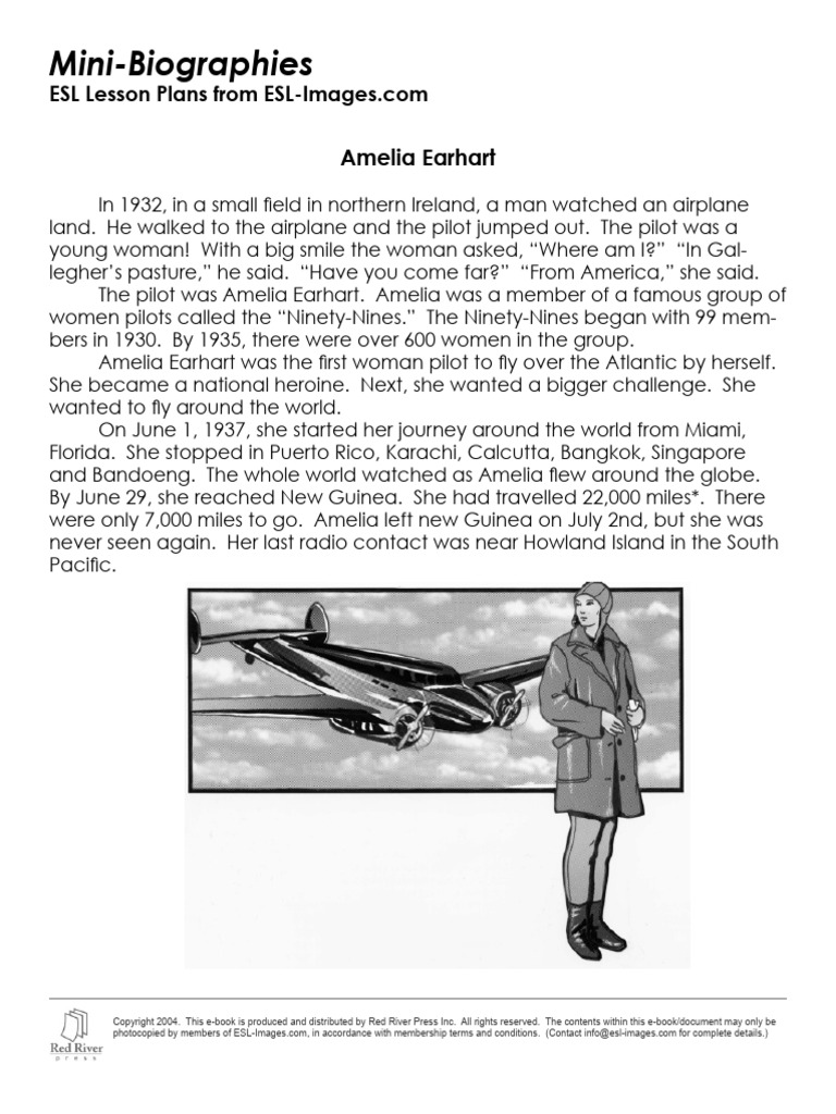 Amelia Earhart | PDF