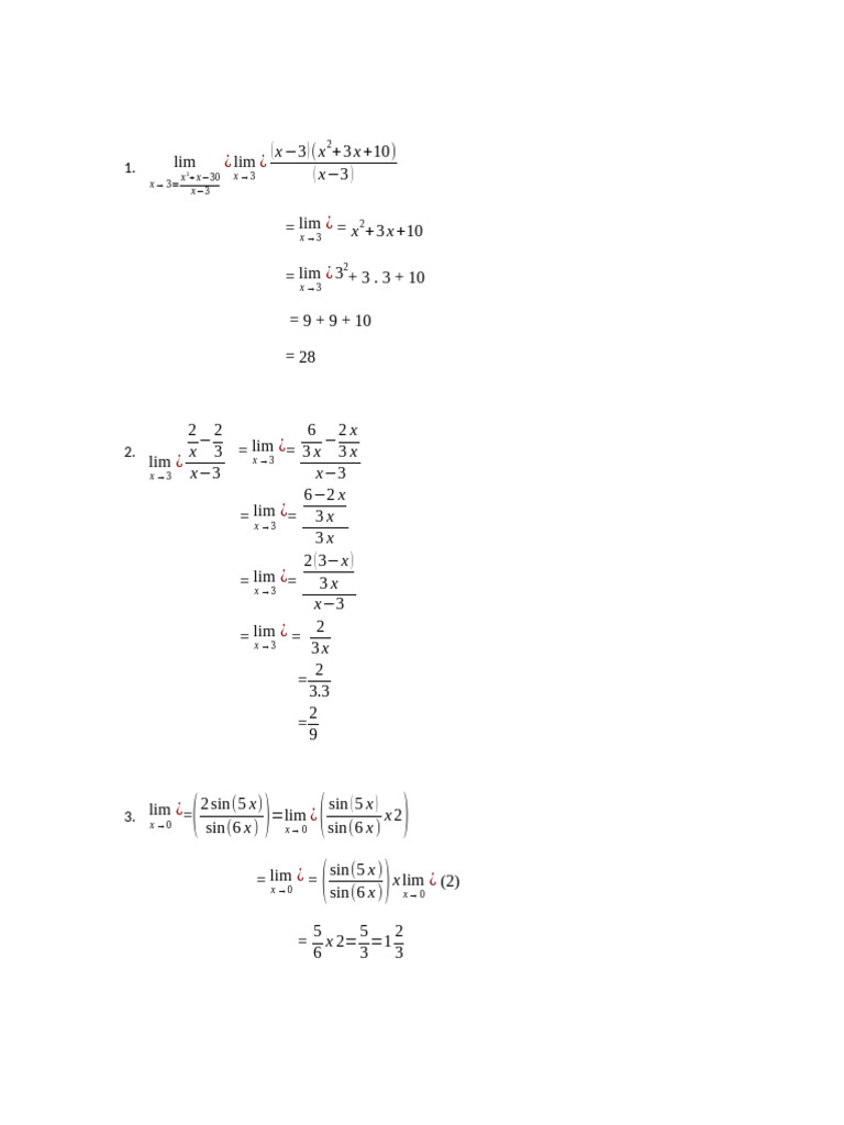 tugas kalkulus | PDF