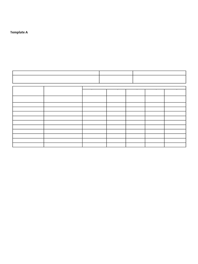 SQC Template YUS - GROUP | PDF