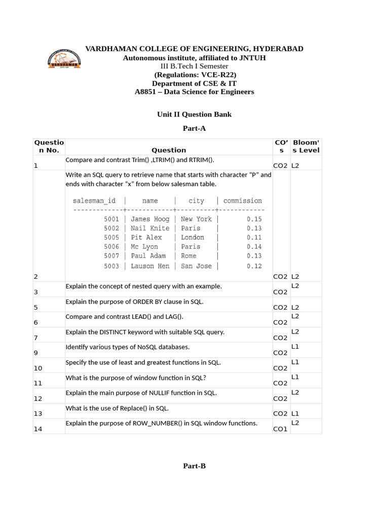 Qb-Module2 Dse | PDF