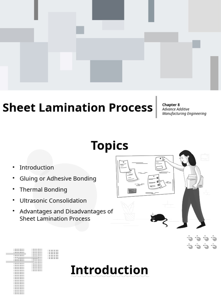 Sheet Lamination Process: Advance Additive Manufacturing Engineering | PDF