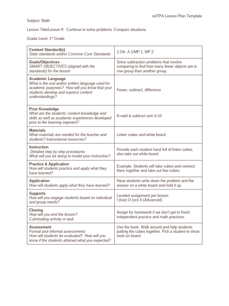Week 3 Lesson Plan | PDF | Lesson Plan | Art