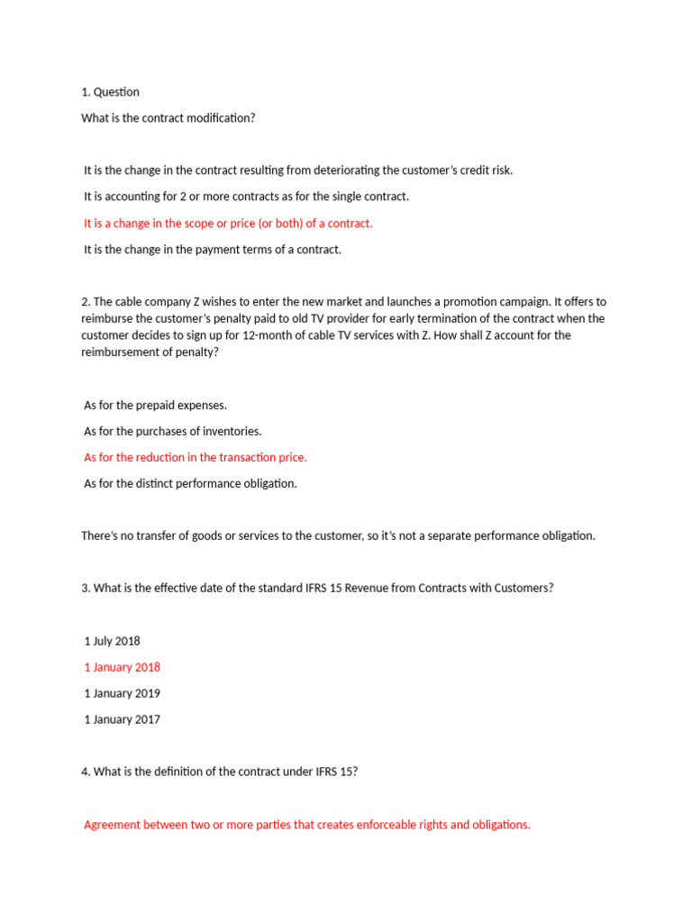 CPD Box - IFRS 15 | PDF